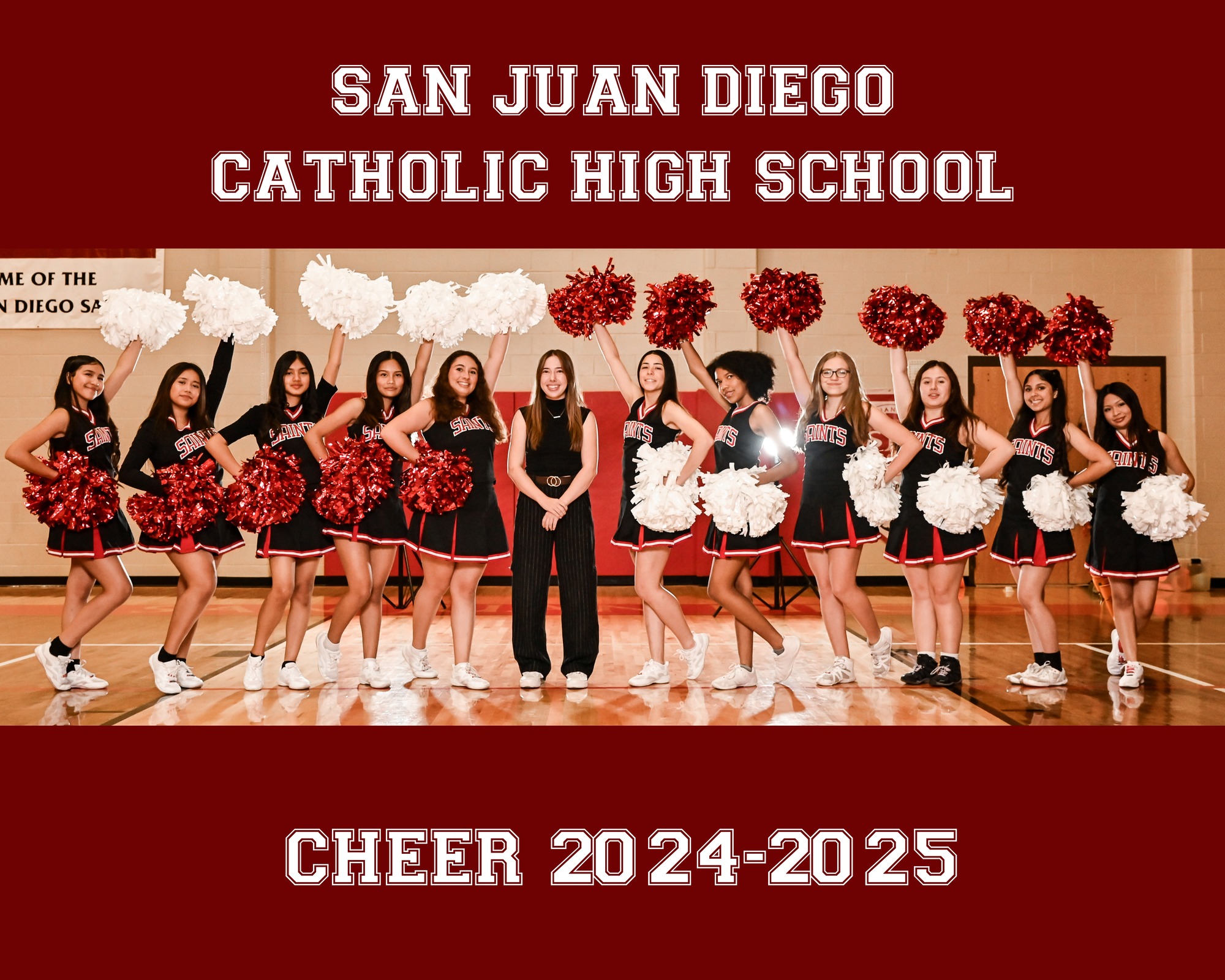 Saints Varsity Cheer | San Juan Diego Catholic High School | Austin, TX
